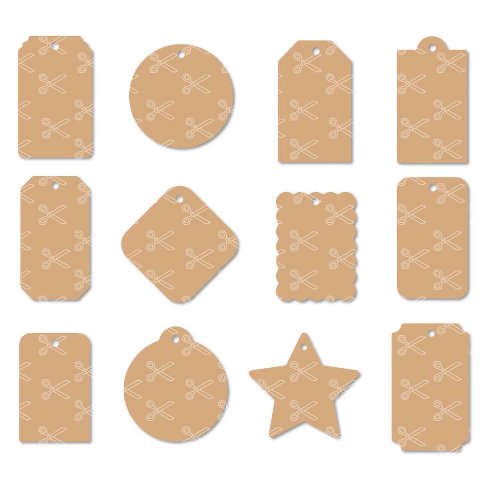 Gift Tag SVG Cricut Cut Files Silhouette Cut Files Gift Tag Template 