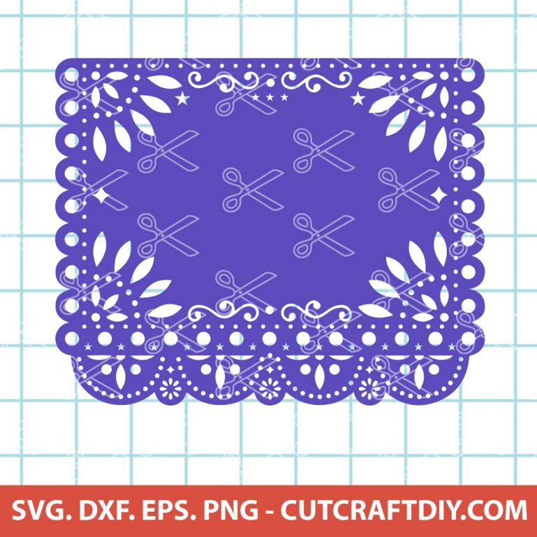 Papel Picado SVG | Picado Banners SVG | Papel Picado Clipart